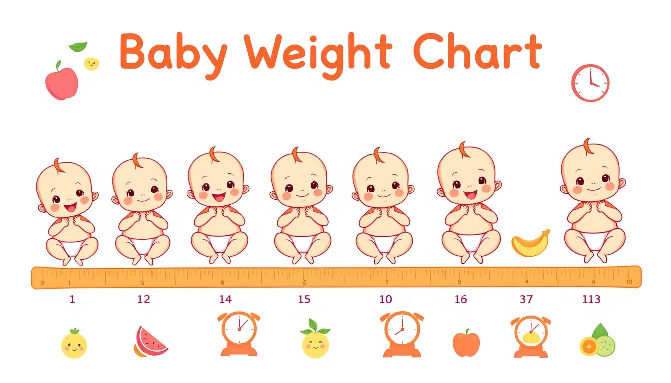 Rast i težina bebe po mesecima - Vodič za roditelje